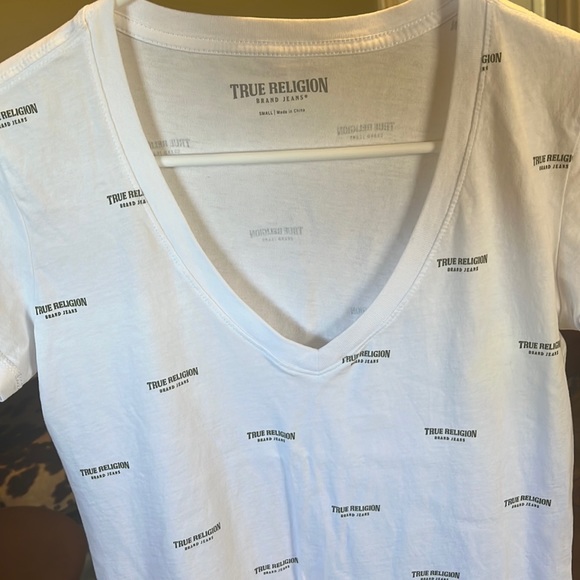 True Religion | Tops | True Religion White Tee | Poshmark